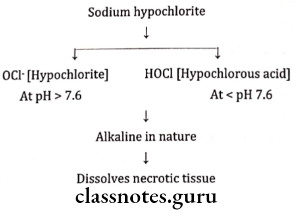 Irrigation And Intracanal Medicaments Question And Answers - Class Notes