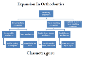 Expansion In Orthodontics Question And Answers - Class Notes