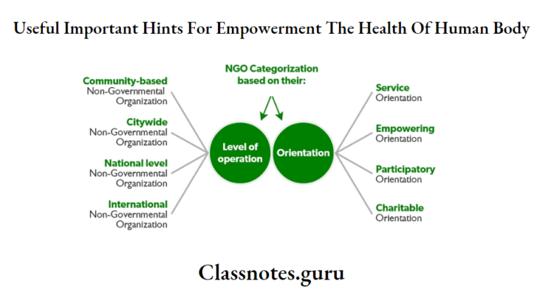 Useful Important Hints For Empowerment The Health Of Human Body - Class ...