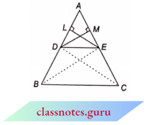 NCERT Exemplar Solutions For Class 10 Maths Chapter 6 Triangle - Class ...