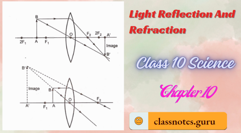 NCERT Solutions For Class 10 Science Chapter 10 Light-Reflection And ...
