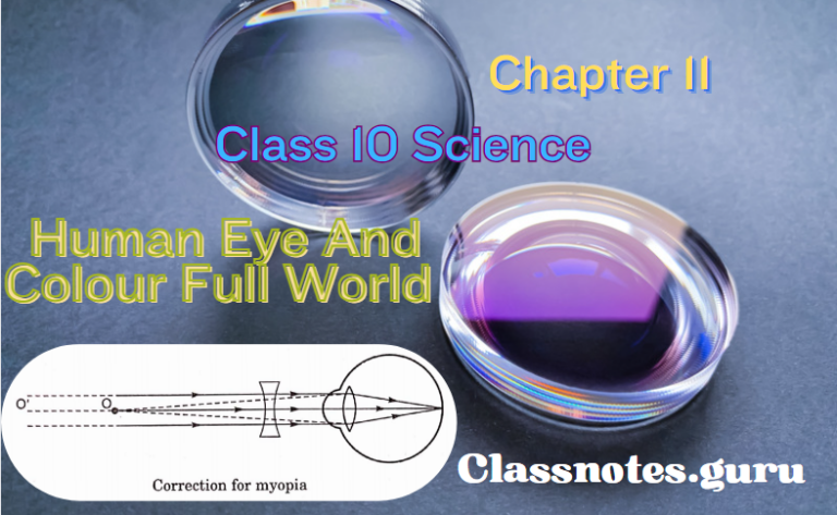 NCERT Solutions For Class 10 Science Chapter 11 Human Eye And Colourful ...