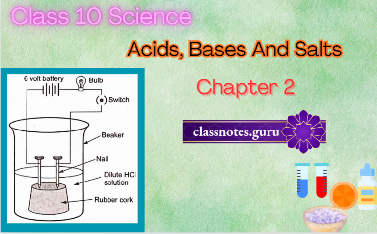 NCERT Solutions For Class 10 Science Chapter 2 Acids, Bases And Salts ...