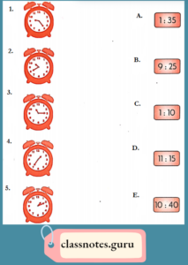NCERT Class 3 Maths Mela Chapter 13 Question Answer Time Goes On ...