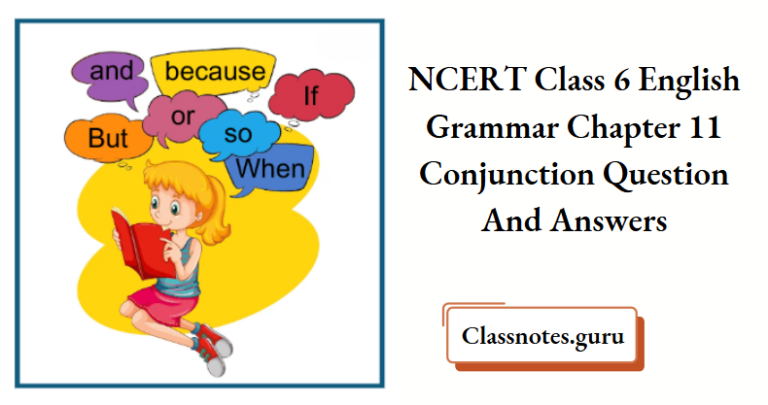 Conjunction Exercise for Class 6 With Answers NCERT – English Grammar ...